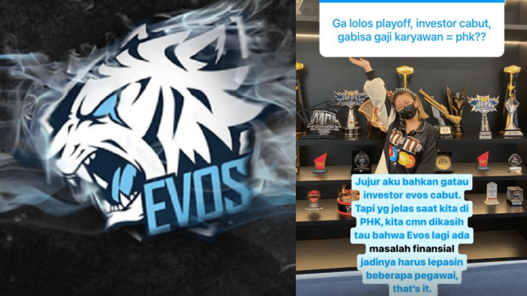 Kejadian PHK EVOS Esports, Ternyata Begini Penjelasannya!