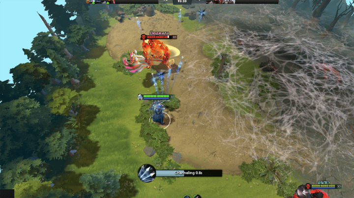 Dota 2 Hero Skills That Translucent Black King Bar(BKB) 행!