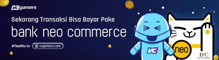 Cara Pembayaran Pakai Bank Neo Commerce di VCGamers