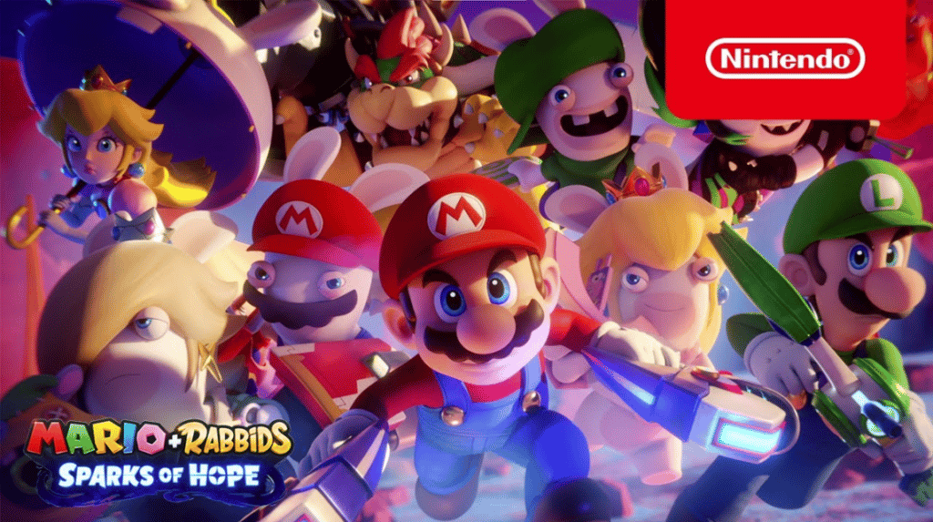 New Game Mario The Plumber, Mario + Rabbids: Sparks of Hope