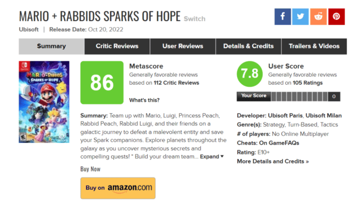 New Game Mario The Plumber, Mario + Rabbids: Sparks of Hope