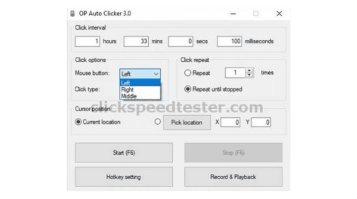 6 Best Auto Clicker Recommendations for Windows