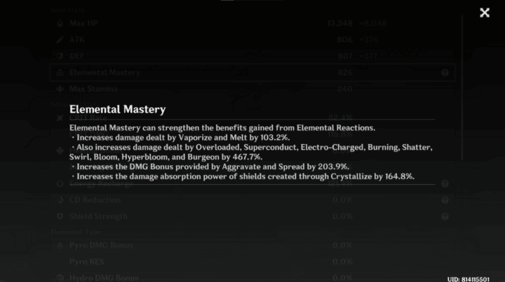 Latest Genshin Impact Elemental Reaction Guide