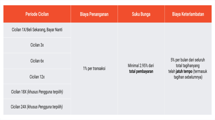Explanation of Shopee PayLater: Pros and Cons
