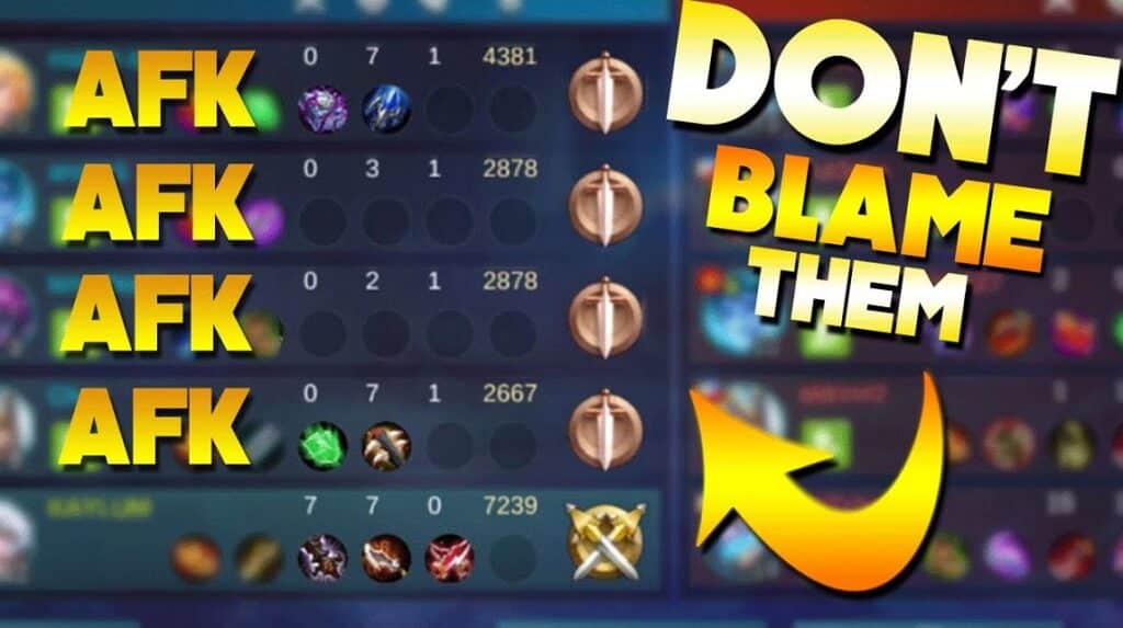Tricks to Win Playing Mobile Legends When Friends are AFK