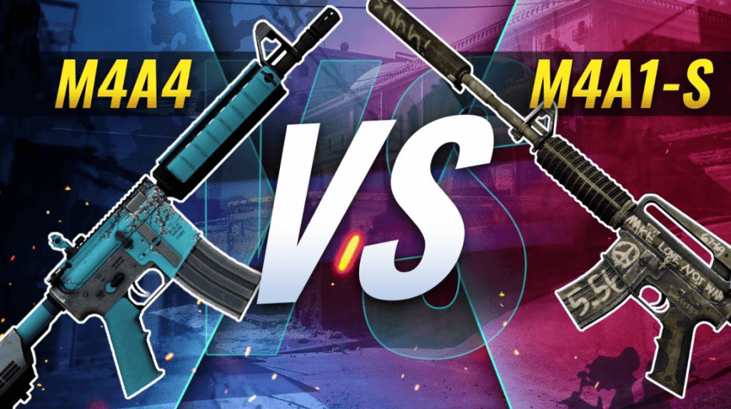 M4A1S vs M4A4 after the CSGO Update, Here's the Difference!