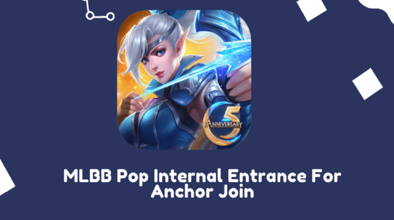 How to Register MLBB Pop Internal Entrance For Anchor