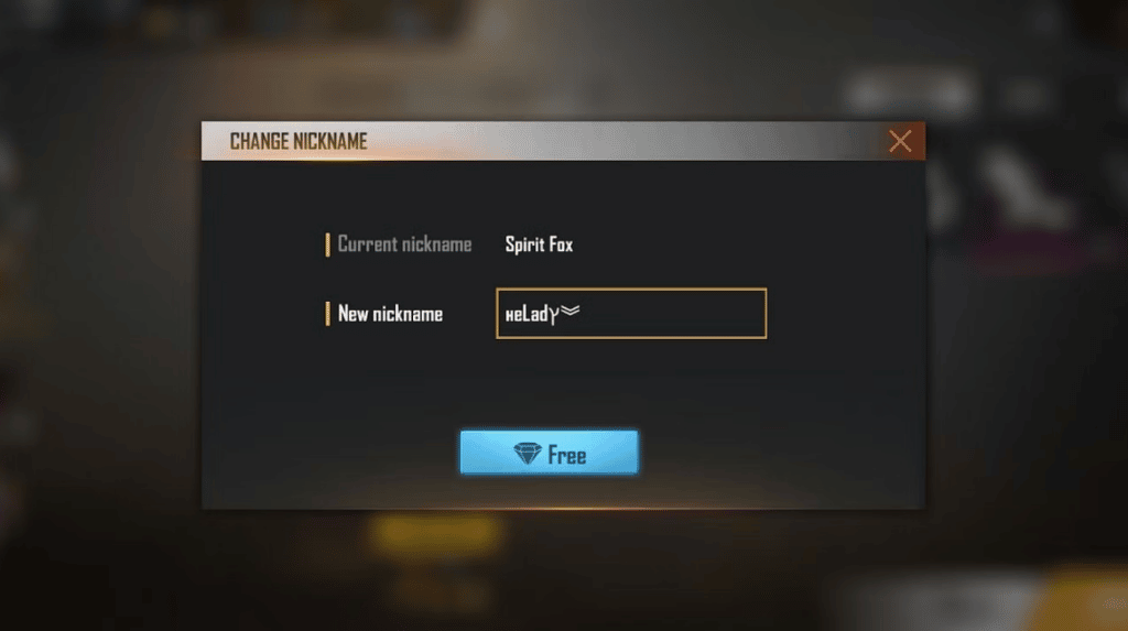 How to Make Names with FF Spaces, Follow the Steps!
