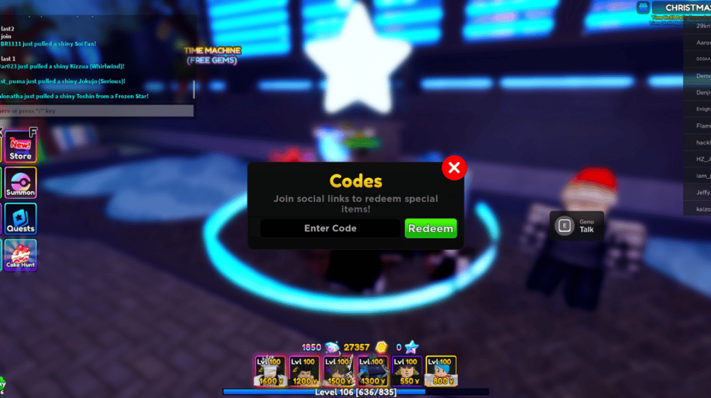 Kode Roblox Anime Adventures untuk Januari 2023