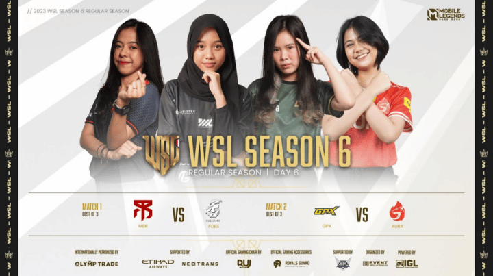 Daftar Tim dan Jadwal Lengkap WSL Mobile Legend Season 6