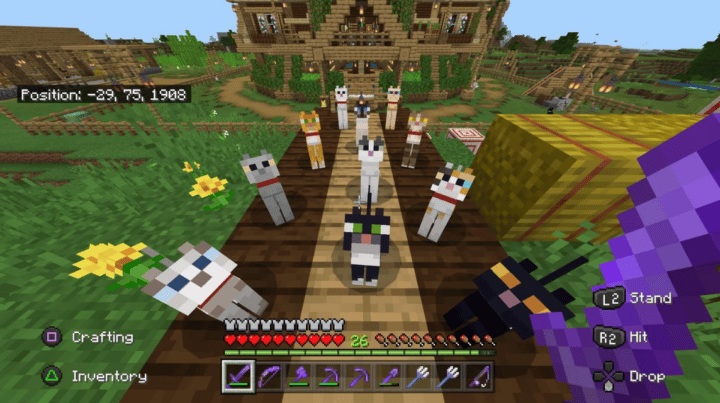 Penjelasan dan Cara Mendapatkan Kucing di Minecraft