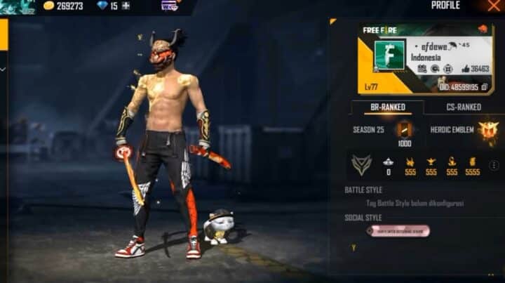 Simbol Payung untuk Nickname FF Terbaru 2023, Buruan Pake!