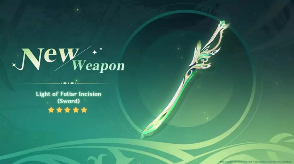 Karakter Terbaik untuk Light of Foliar Incision Genshin Impact