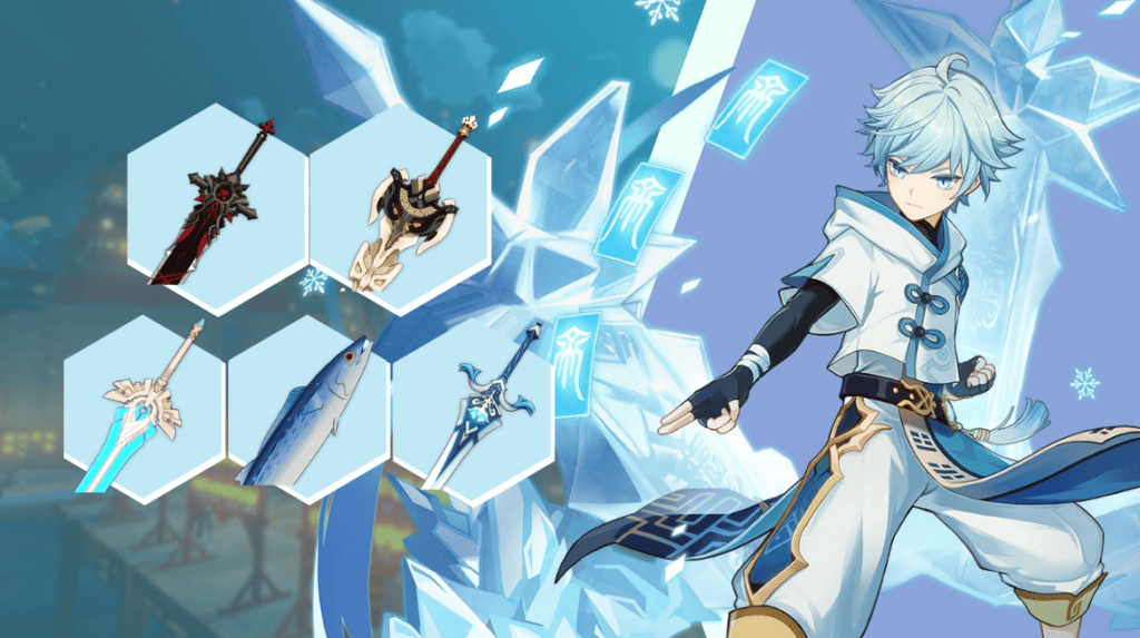 Rekomendasi Build Chongyun Genshin Impact 3.4