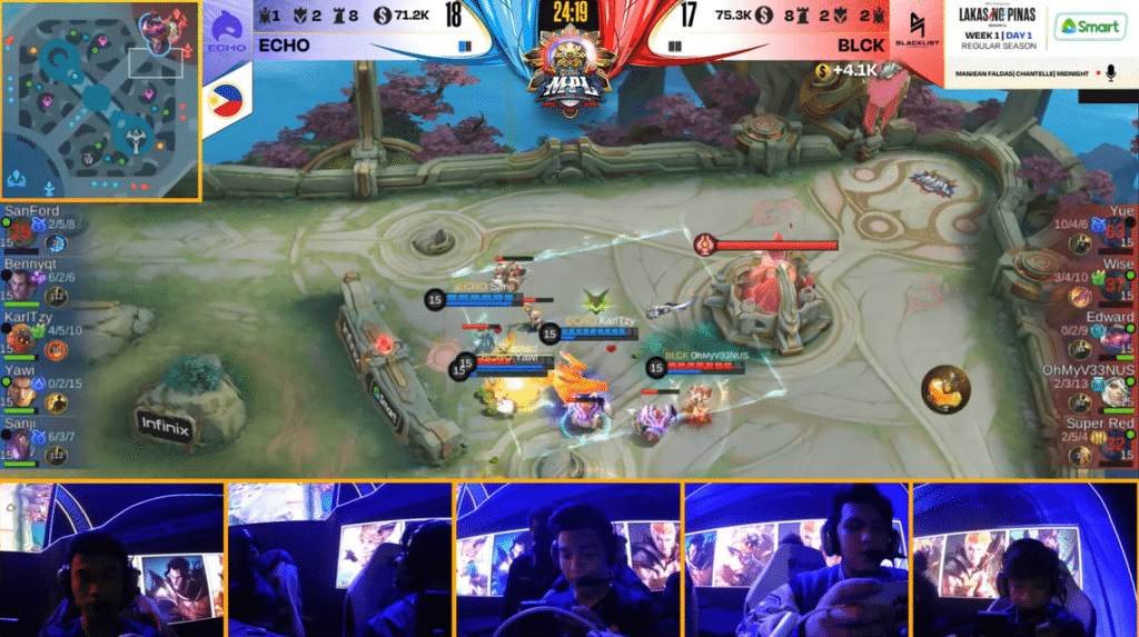 Hasil Pertandingan MPL PH Season 11 Week 1