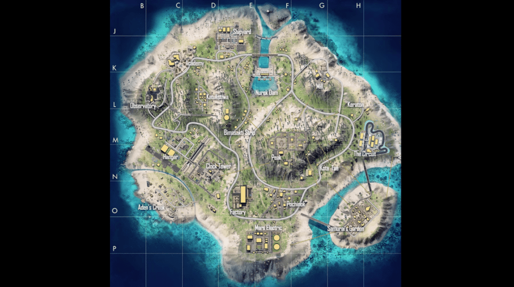 The Area of All Free Fire Maps You Should Know