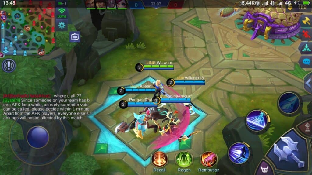 MLBB の AFK とは: その原因と罰