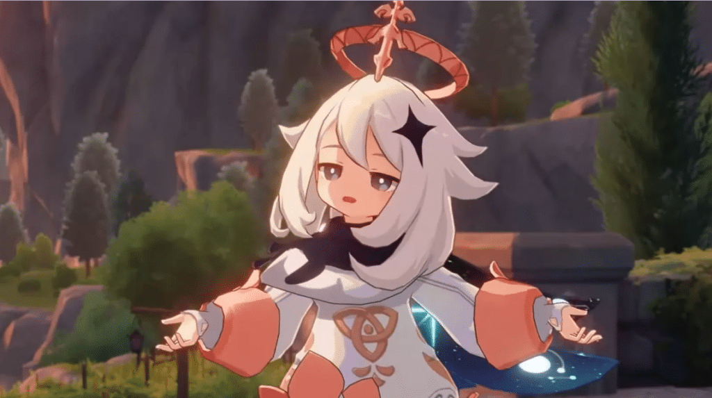 4 Paimon Genshin Impact Horror Version