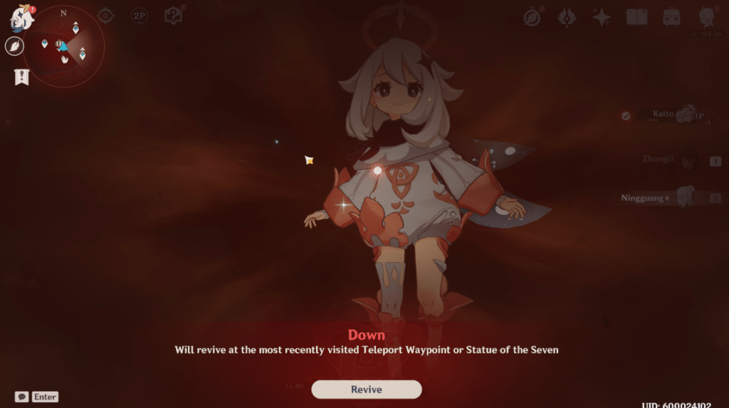 4 Paimon Genshin Impact Versi Horror