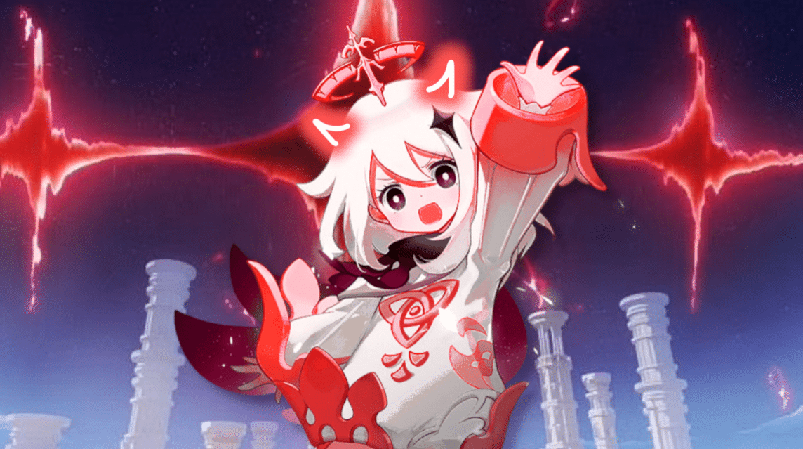 4 Paimon Genshin Impact Versi Horror