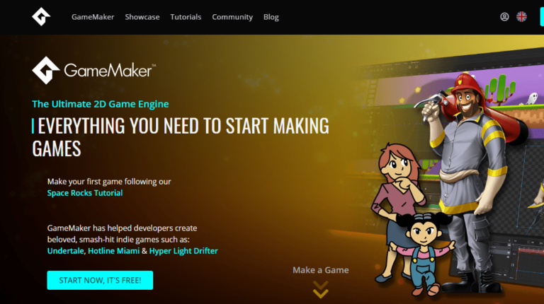 8 Rekomendasi Game Engine Terbaik untuk Membuat Game