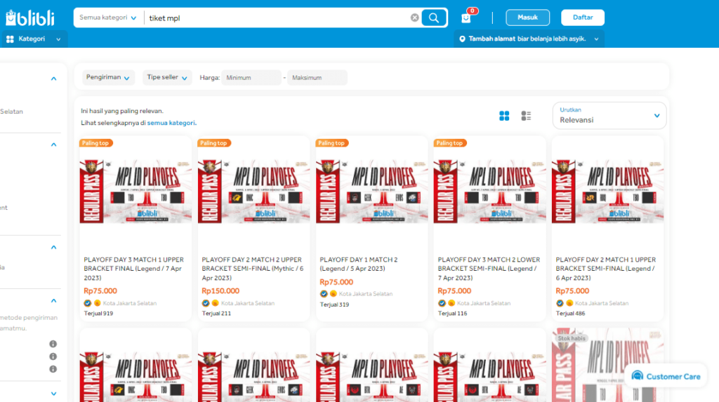 Harga Tiket Playoff MPL ID S11 dan Jadwal Pertandingannya