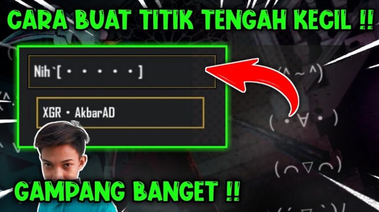 Kumpulan Nama FF Titik Tengah Kecil, Buruan Pake!