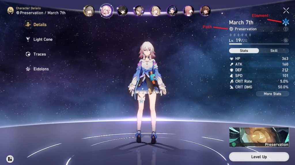 Path Honkai Star Rail: Definisi, Jenis, Fungsi, dan Karakter