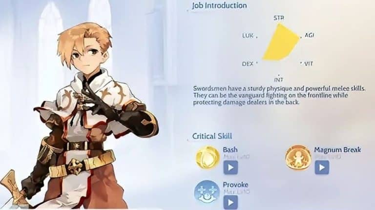 Recommended Build Skill Knight Tank Ragnarok Origin