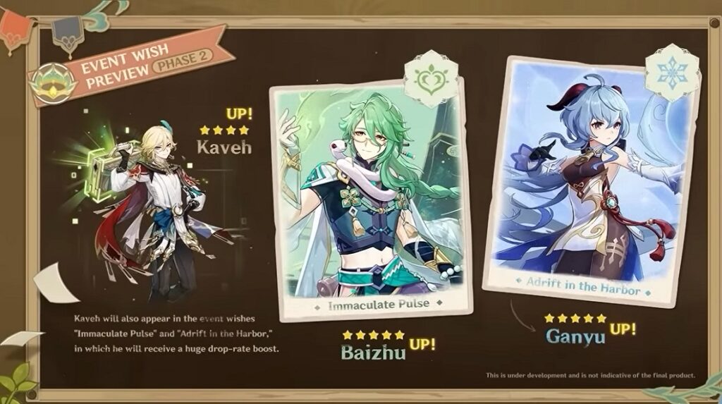 Special Program Genshin Impact 3.6: Area dan Karakter Baru