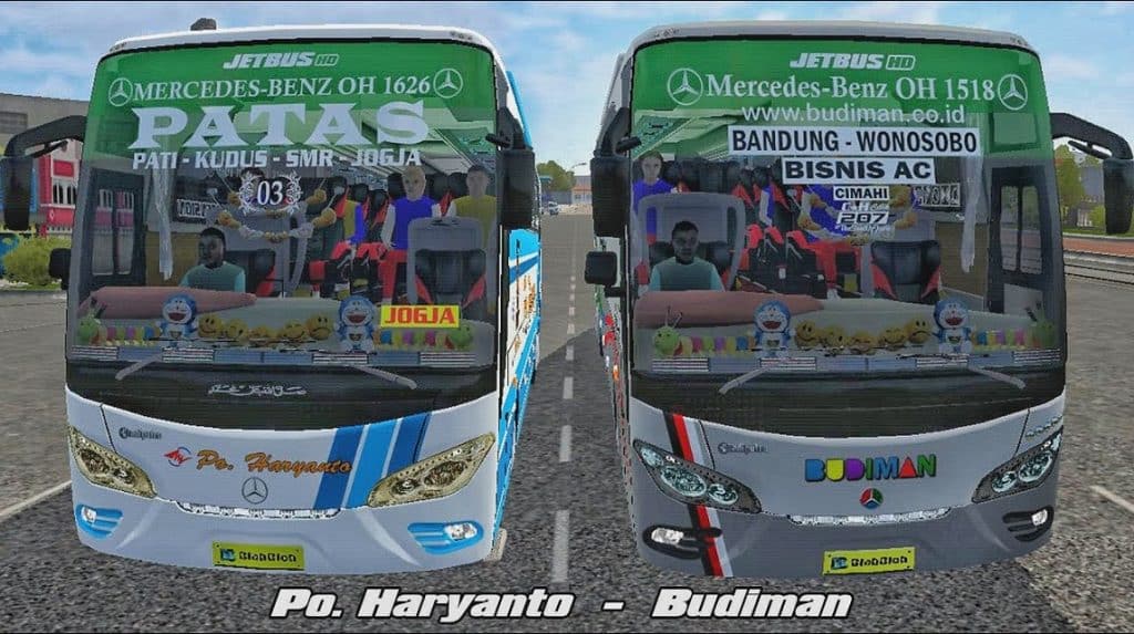Livery Bussid Bimasena SDD Bus Simulator Indonesia