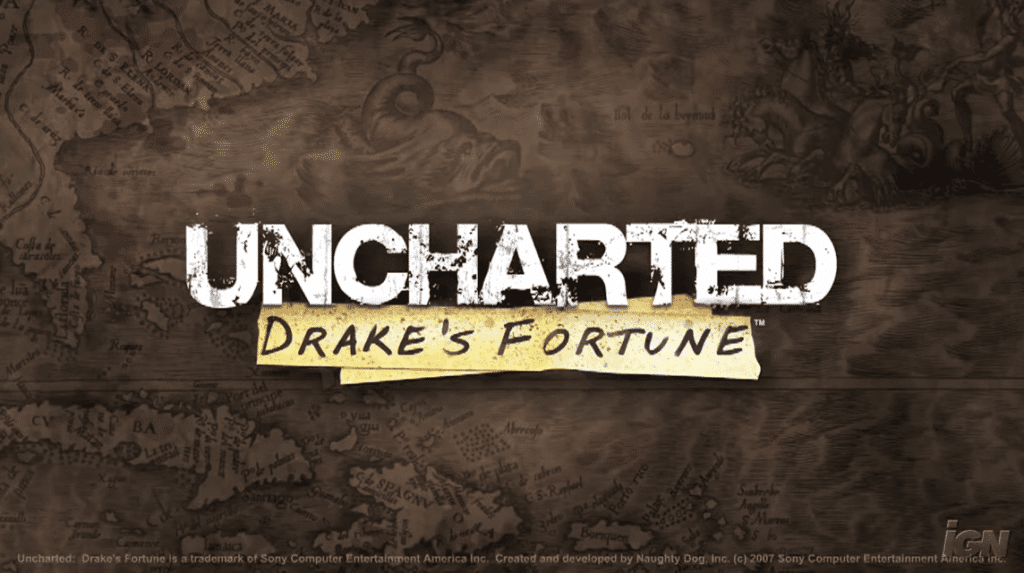 Uncharted Game According to Chronological Story Order