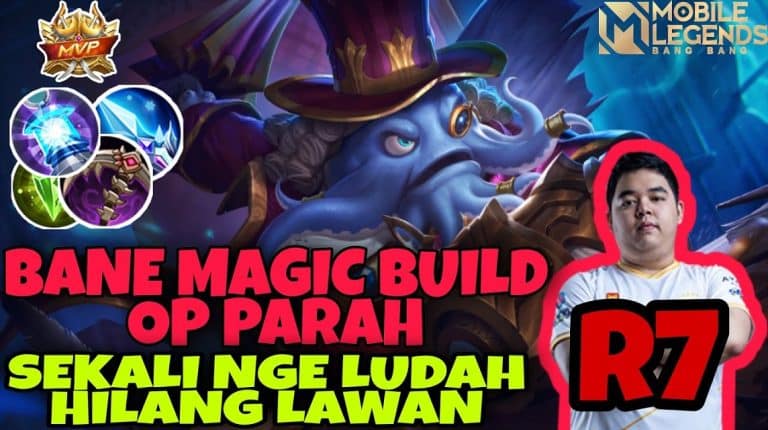 Item Build Bane in the style of R7, Pro Player Mobile Legends