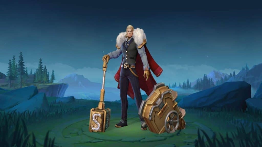 Complete Row of Tigreal Skins 2023