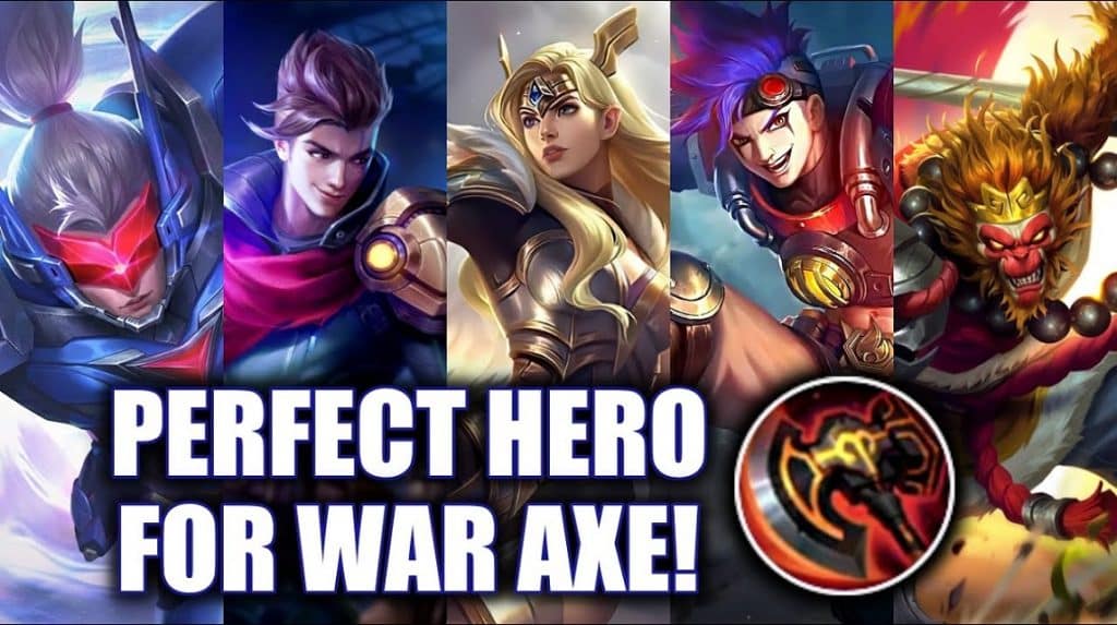Item War Axe ML cocok Digunakan Hero Ini, Catat!
