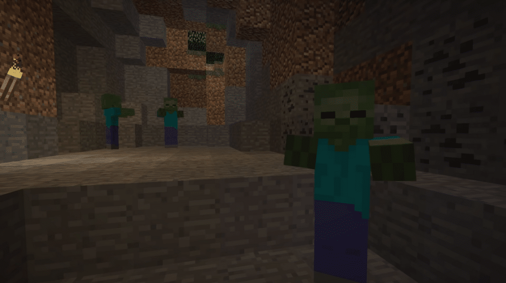 Minecraft Zombies, Minecraft Mobs Become Monthly Players