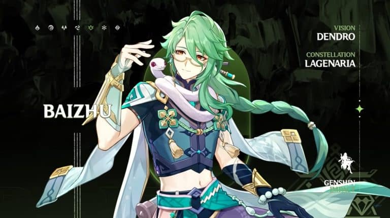 Baizhu Genshin Impact Build: Skills, Artifacts, and Team Comps
