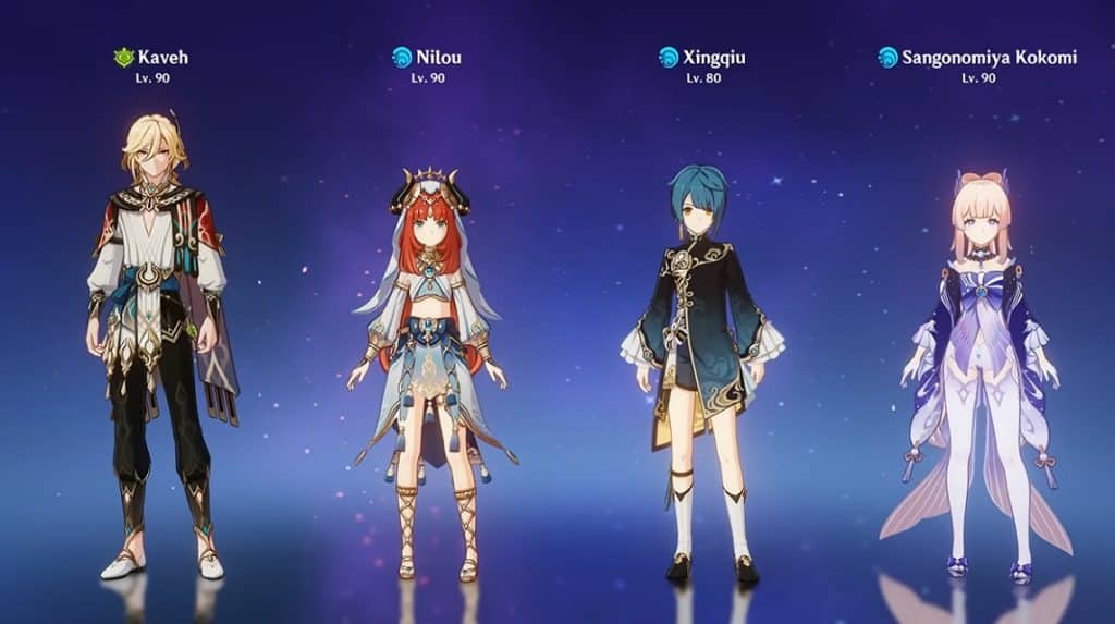 Build Kaveh Genshin Impact: Skill, Artifact, Weapon, Team Comps