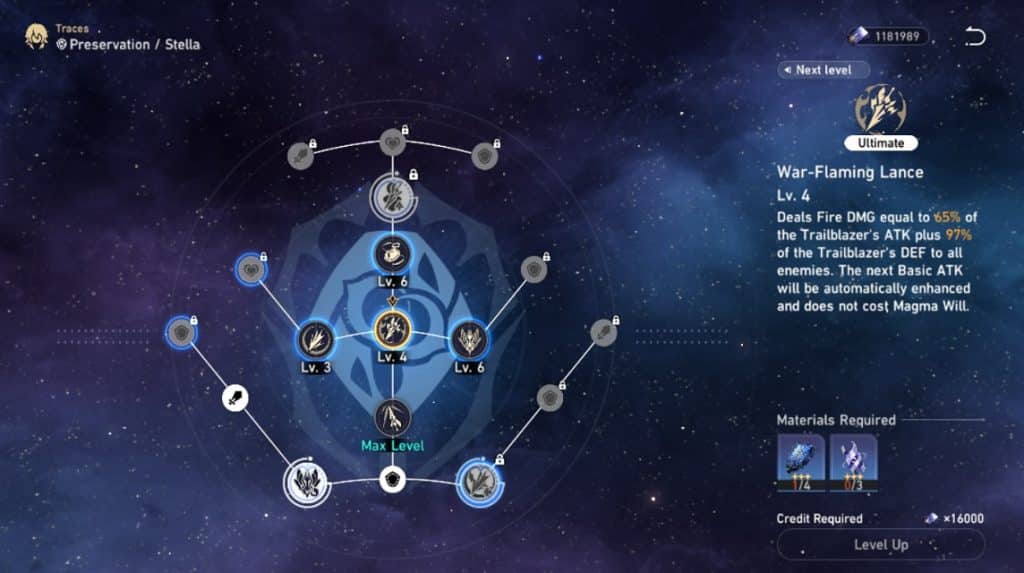 Build Trailblazer Preservation Honkai Star Rail: Trace, Relics, Party