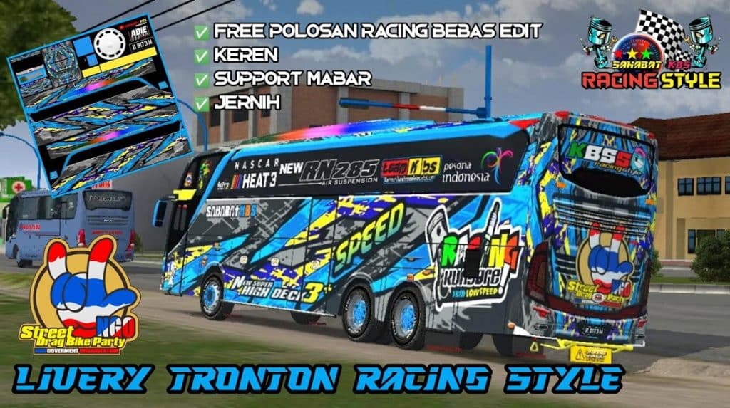 Latest Cool Nakula SHD Bus Livery 2023