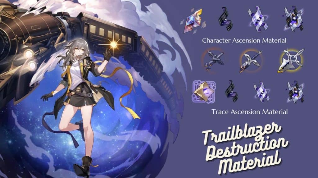 Build Trailblazer Destruction Honkai Star Rail: Trace to Party
