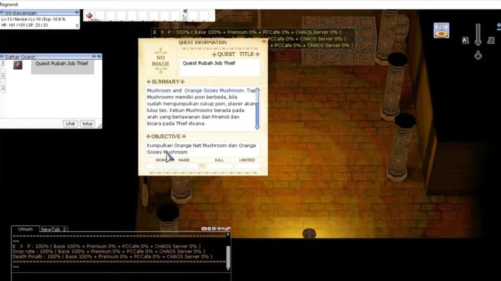 Ragnarok Thief Leveling Guide, Hurry Up!