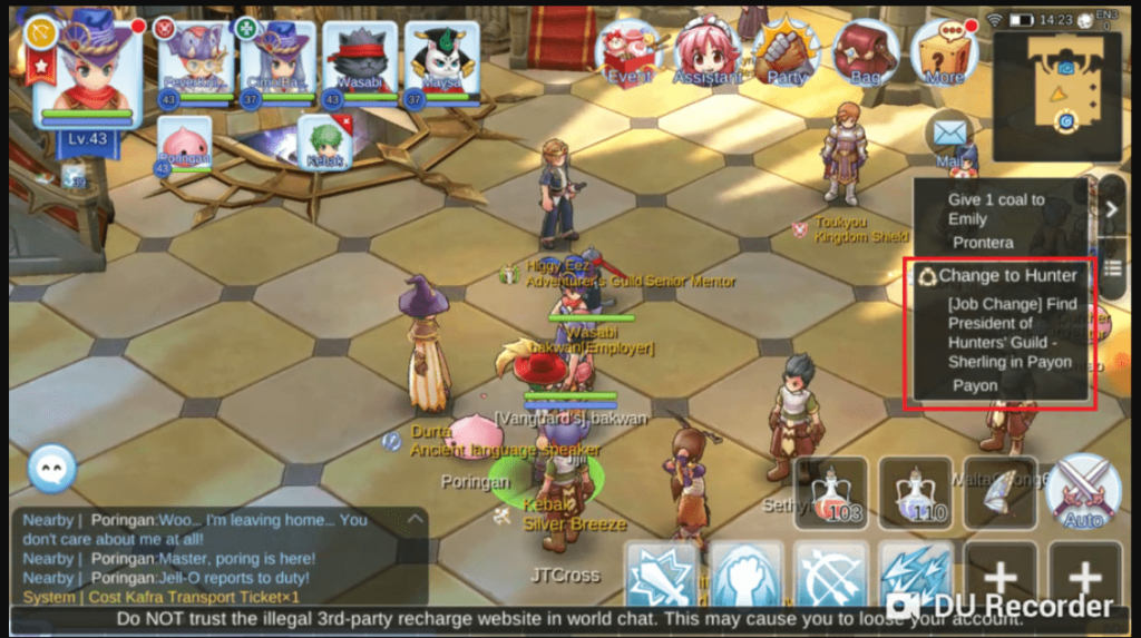 How to Change Jobs to Become a Hunter in Ragnarok M: Eternal Love