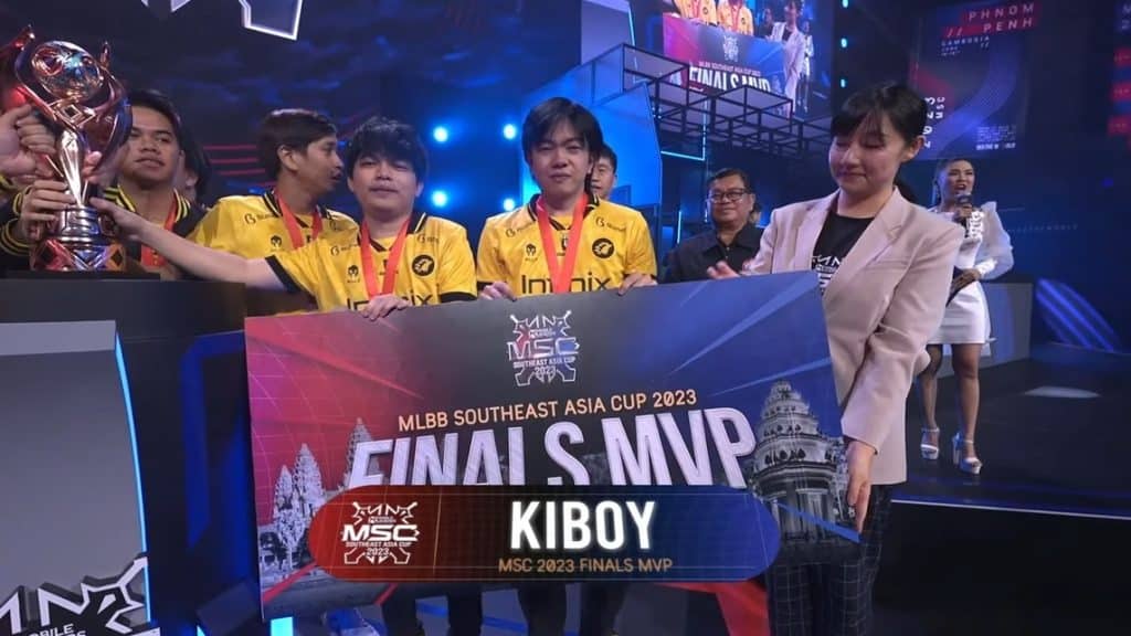 ONIC Kiboy MSC 2023 Grand Final MVP: Undying Roamer GG!