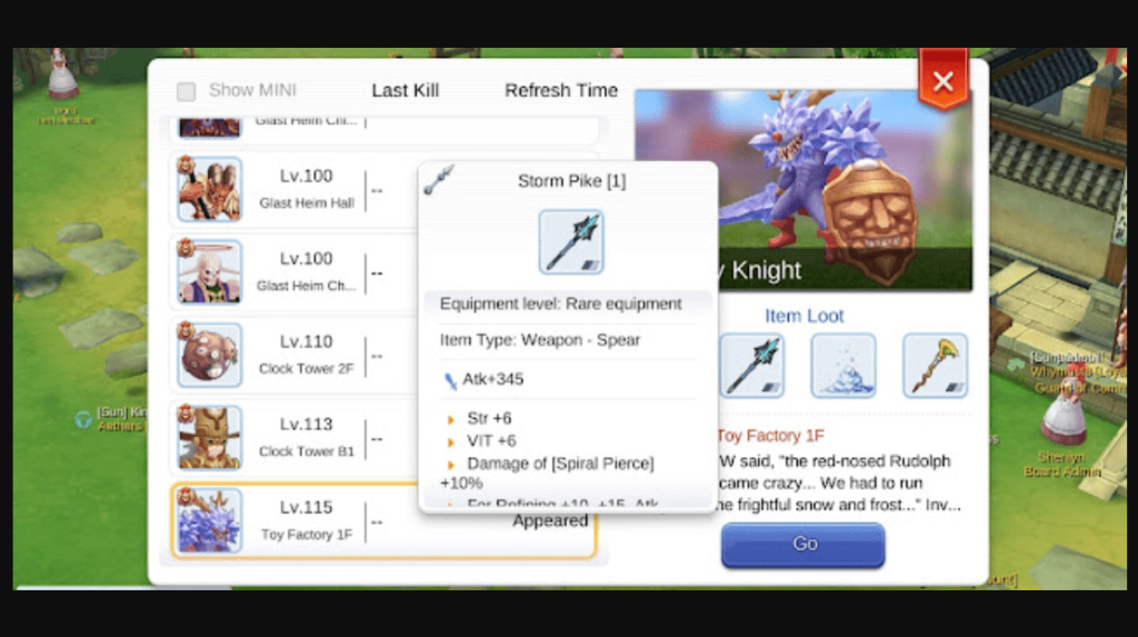 6 Senjata di Ragnarok M: Eternal love yang Sangat Kuat