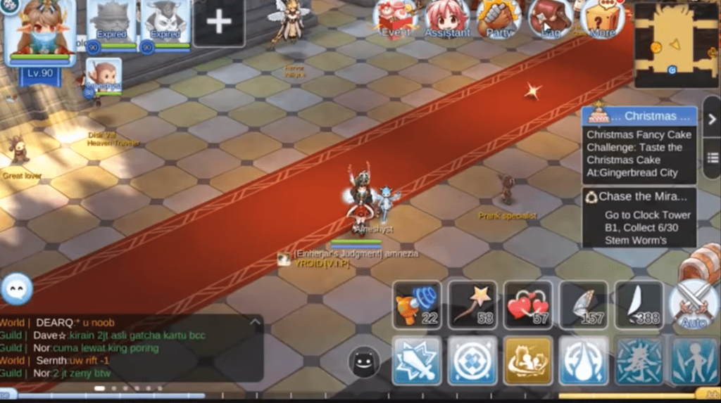 Build Status & Skills Monk Ragnarok M: Eternal Love