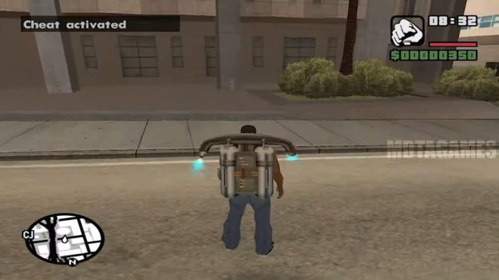 GTA PS2 Jetpack Cheat: Fly Free in Los Santos