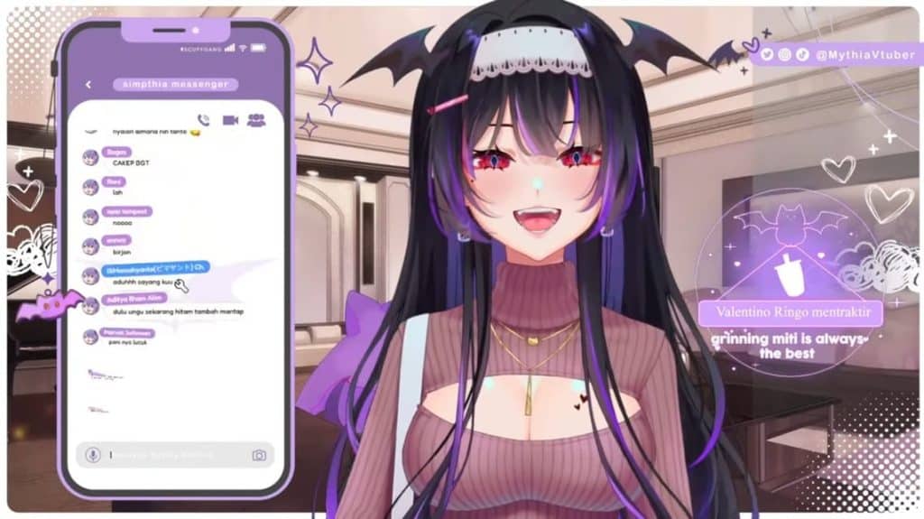 Kenalan dengan Mythia Batford, Vtuber yang Suka Cover Lagu!