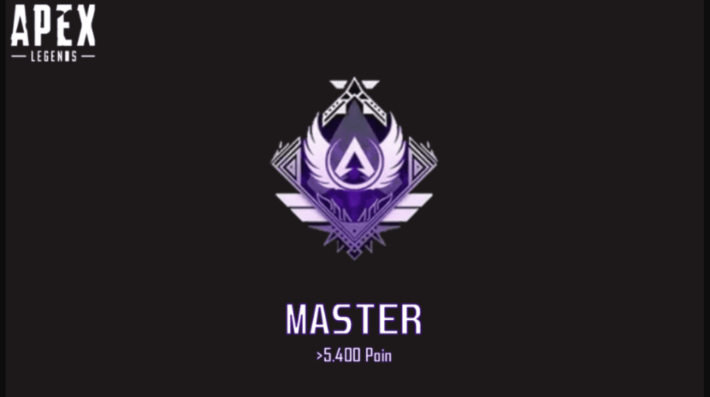 Rank order of Apex Legends from Lowest to Highest