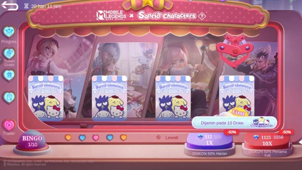 MLBB X Sanrio Collaboration Event: Lots of Awesome Skins!